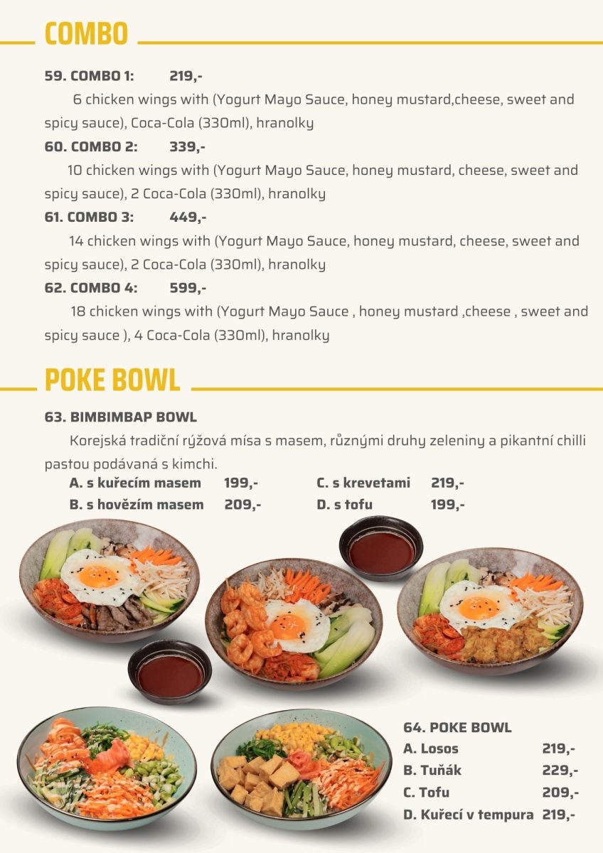 Menu – Asian Flair Restaurace