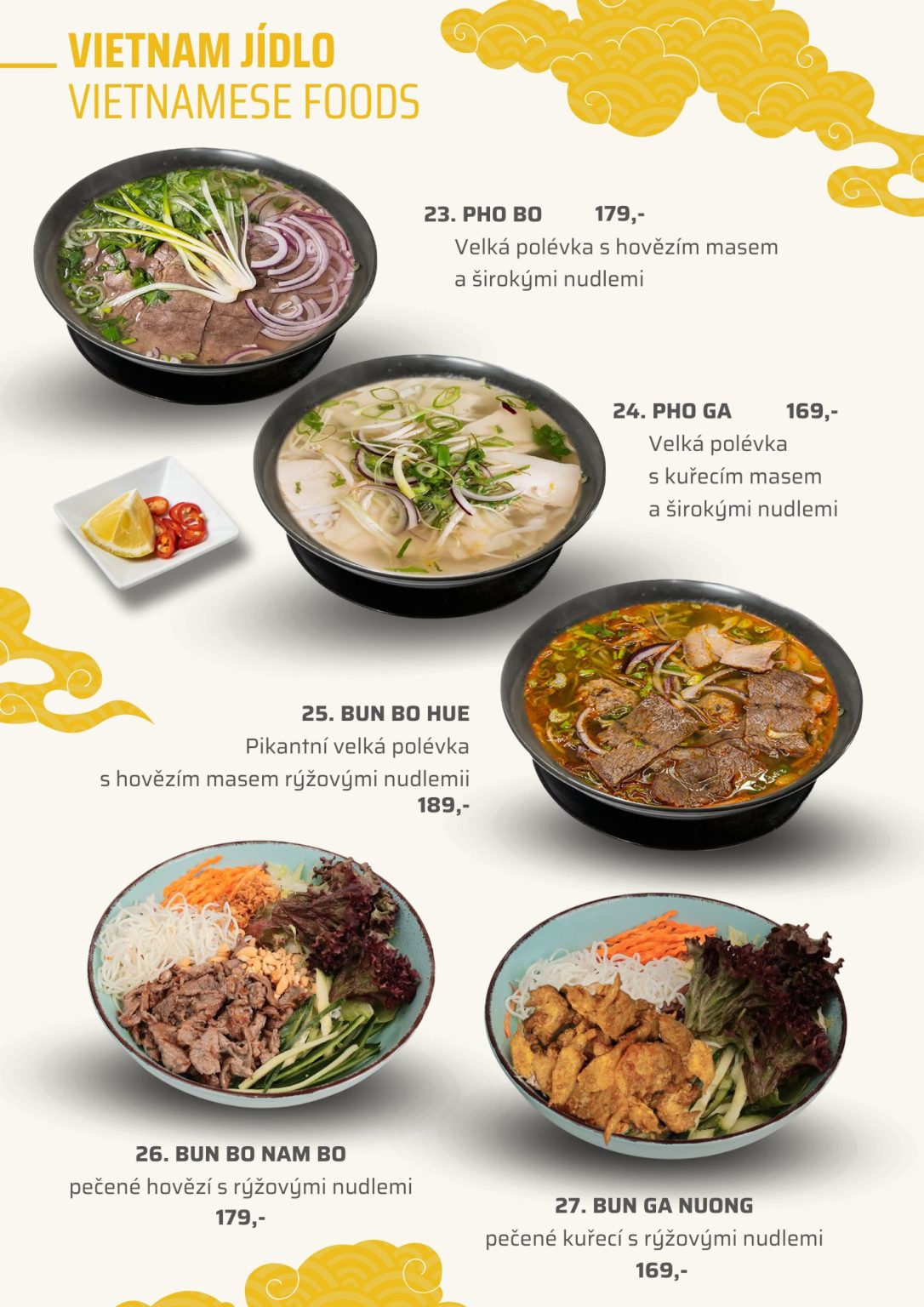 Menu – Asian Flair Restaurace