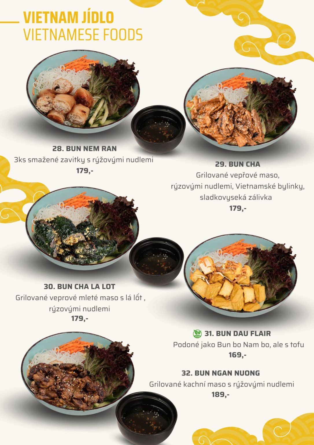 Menu – Asian Flair Restaurace